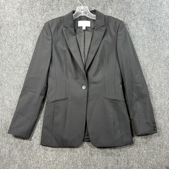Hugo Boss | Jackets & Coats | Hugo Boss Blazer Jacket Womens 2 Black ...